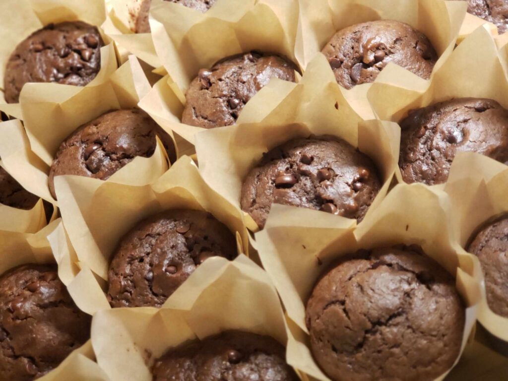 Triple Chocolate Protein Muffins - Naturally Chaotic