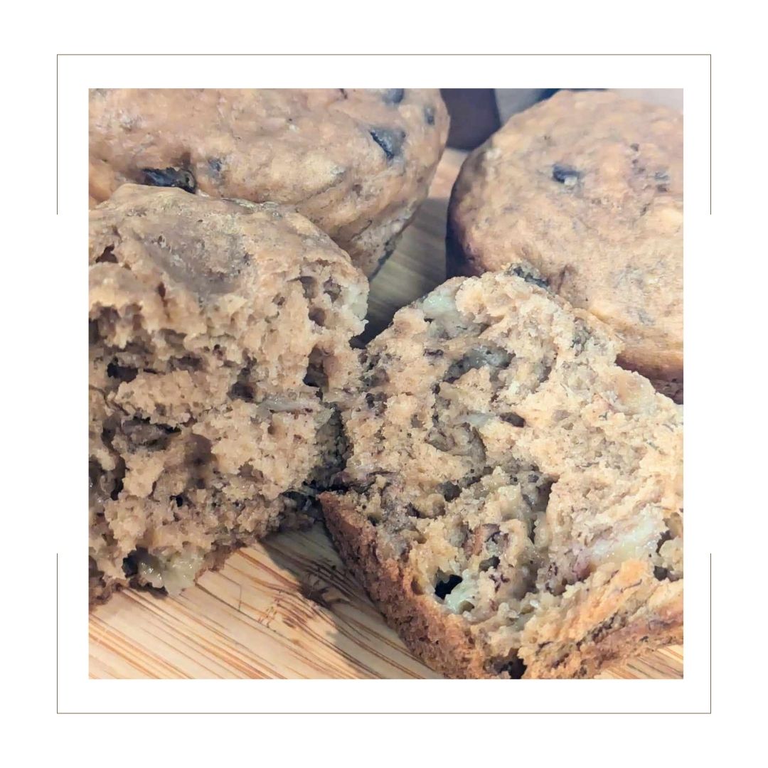 Easy Banana Nut Muffins - Naturally Chaotic