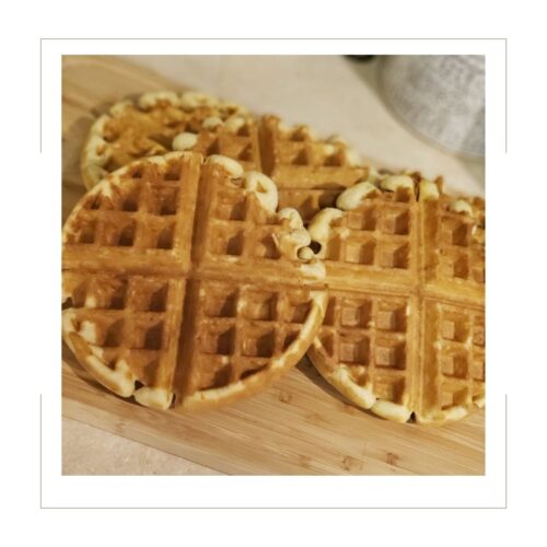 Simple Homemade Fluffy Waffles - Naturally Chaotic